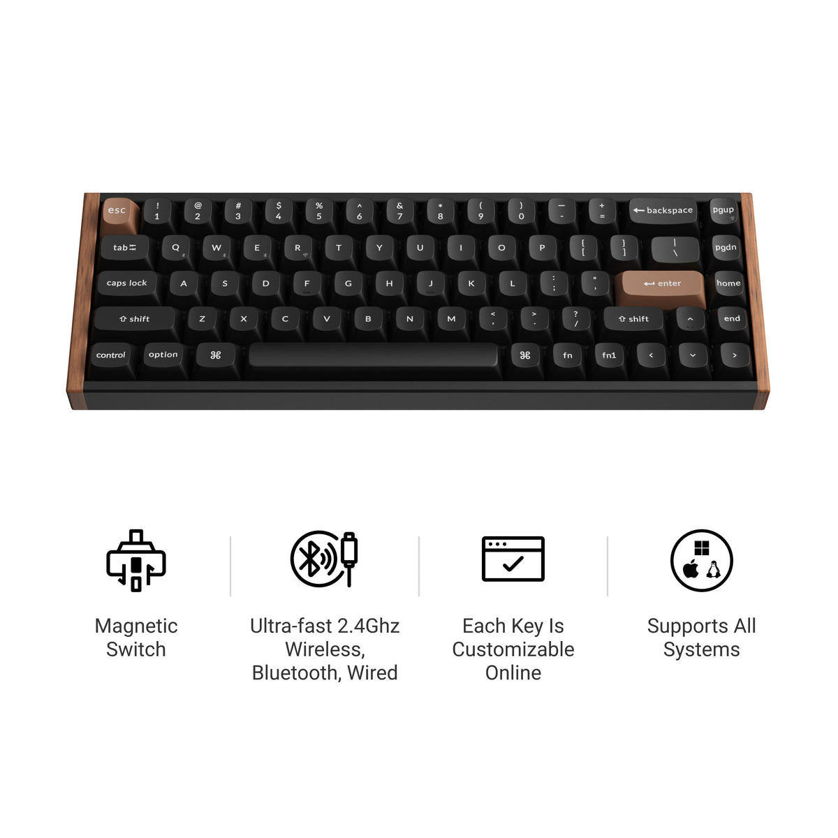 Keychron K6 HE Wireless Magnetic Switch Keyboard – Keychron New Zealand