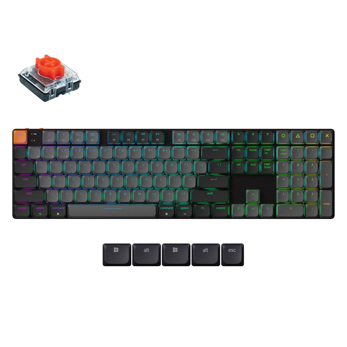 Keychron K5 QMK Wireless Mechanical Keyboard (Version 2) – Keychron New ...